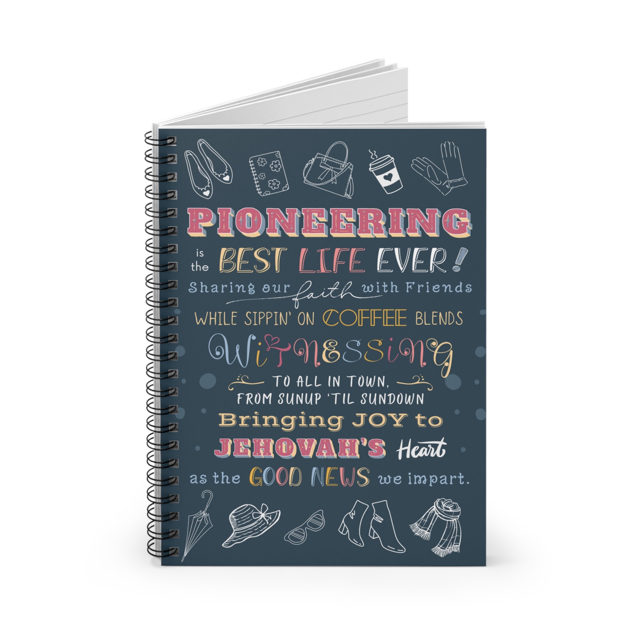 JW Pioneer Gift. JW Notebook for Meeting Notes. Best Life Ever JW ...