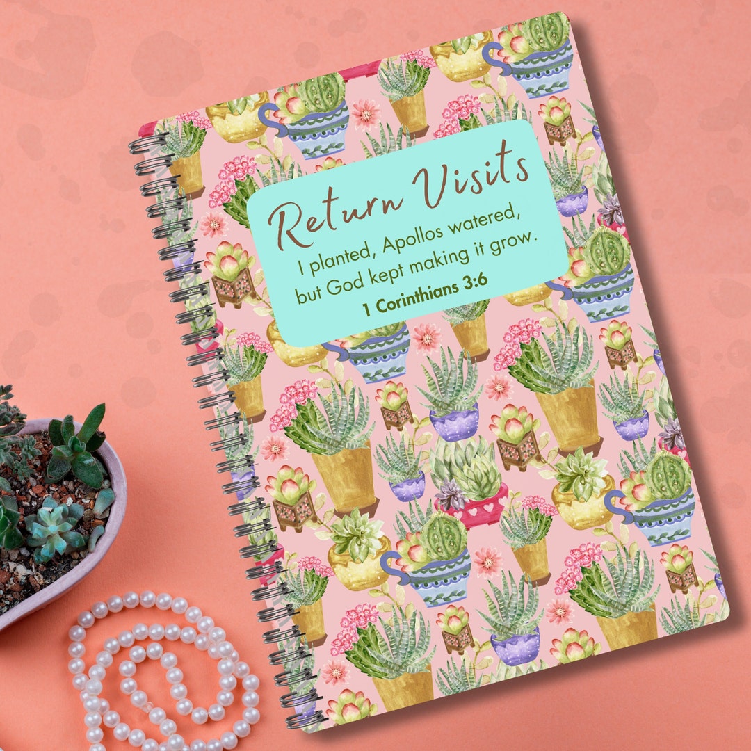 JW Return Visit Book; JW Baptism Gift for Sisters; Pioneers, Publishers ...