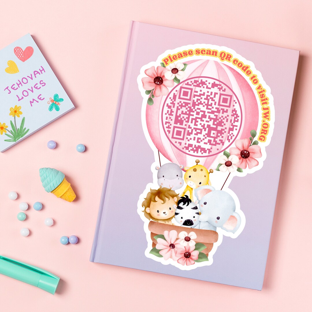 Visit JW.ORG Stickers With QR Code for Fast, Easy Website Search. Give ...