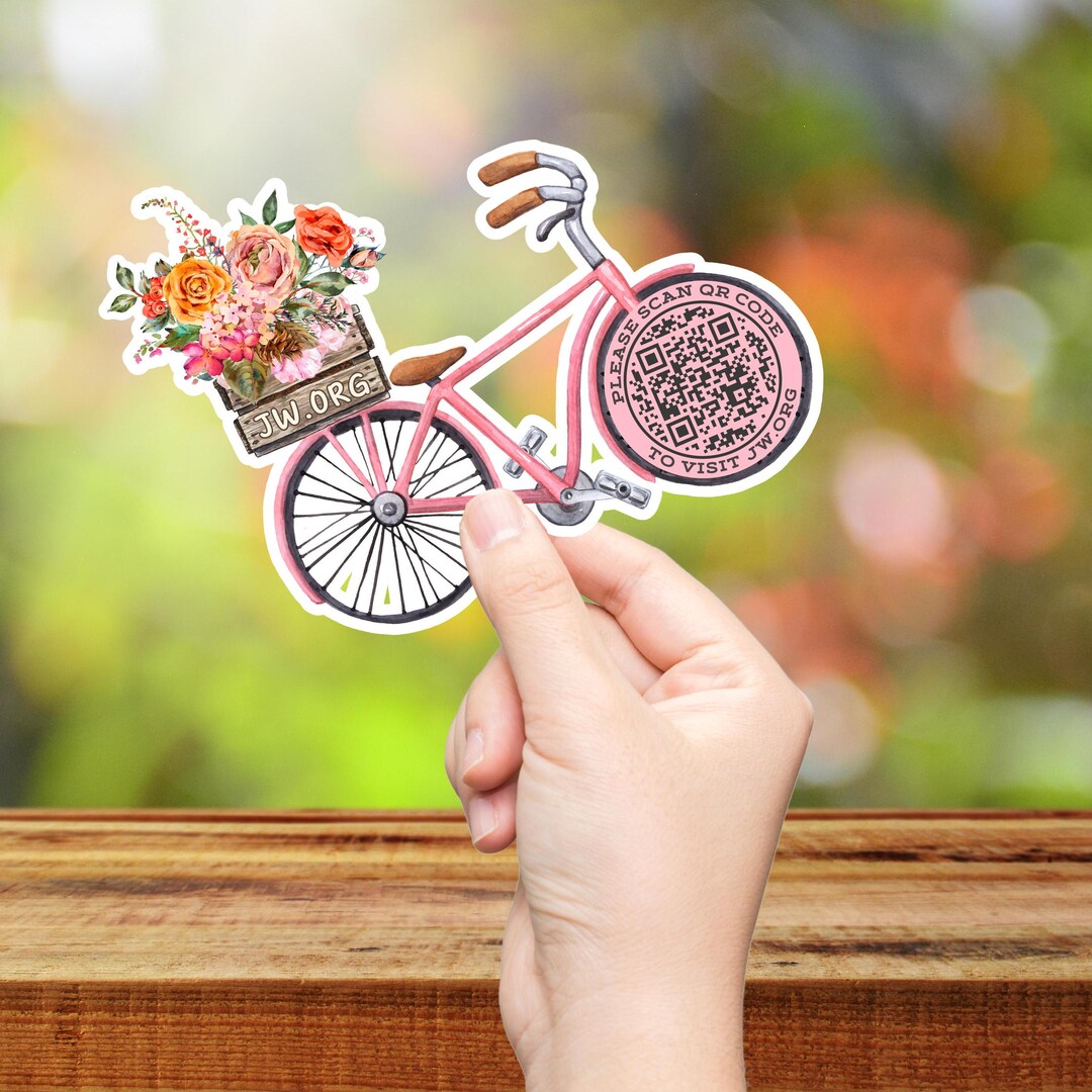 JW Stickers With QR Code for Fast, Easy Website Search. Give a Witness ...