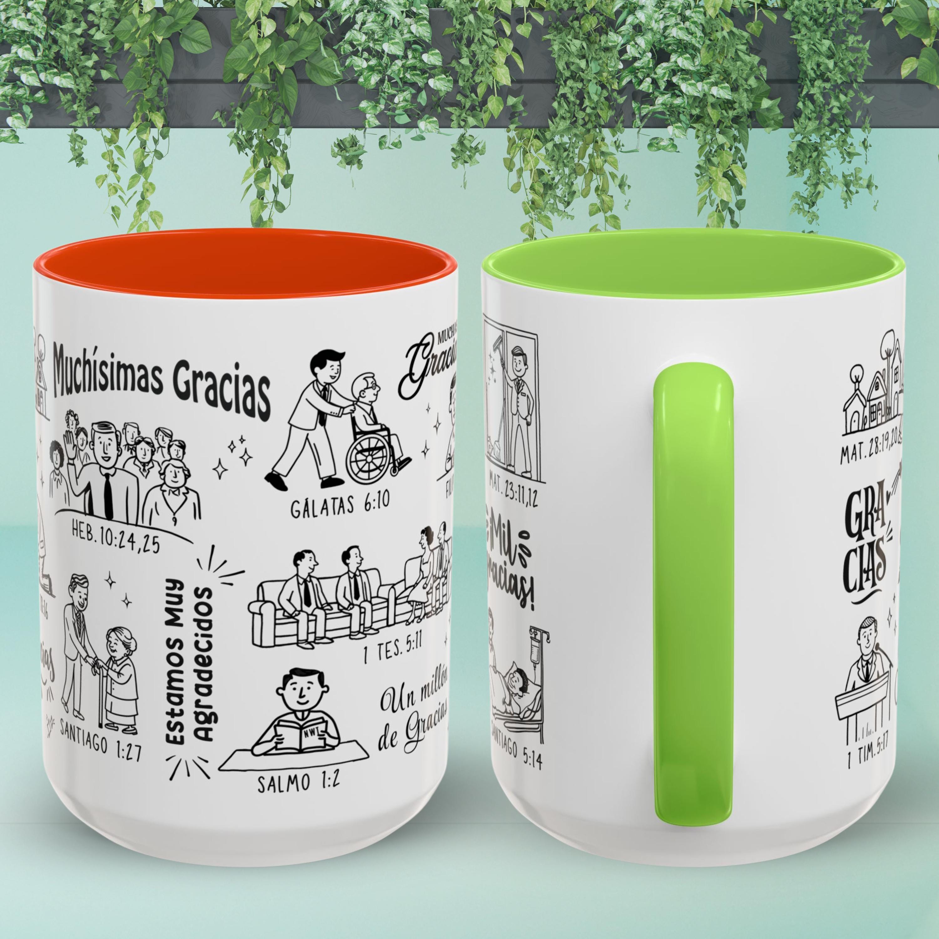 JW Taza De Agradecimiento; Regalo Para Nuestros Ancianos, Siervos ...