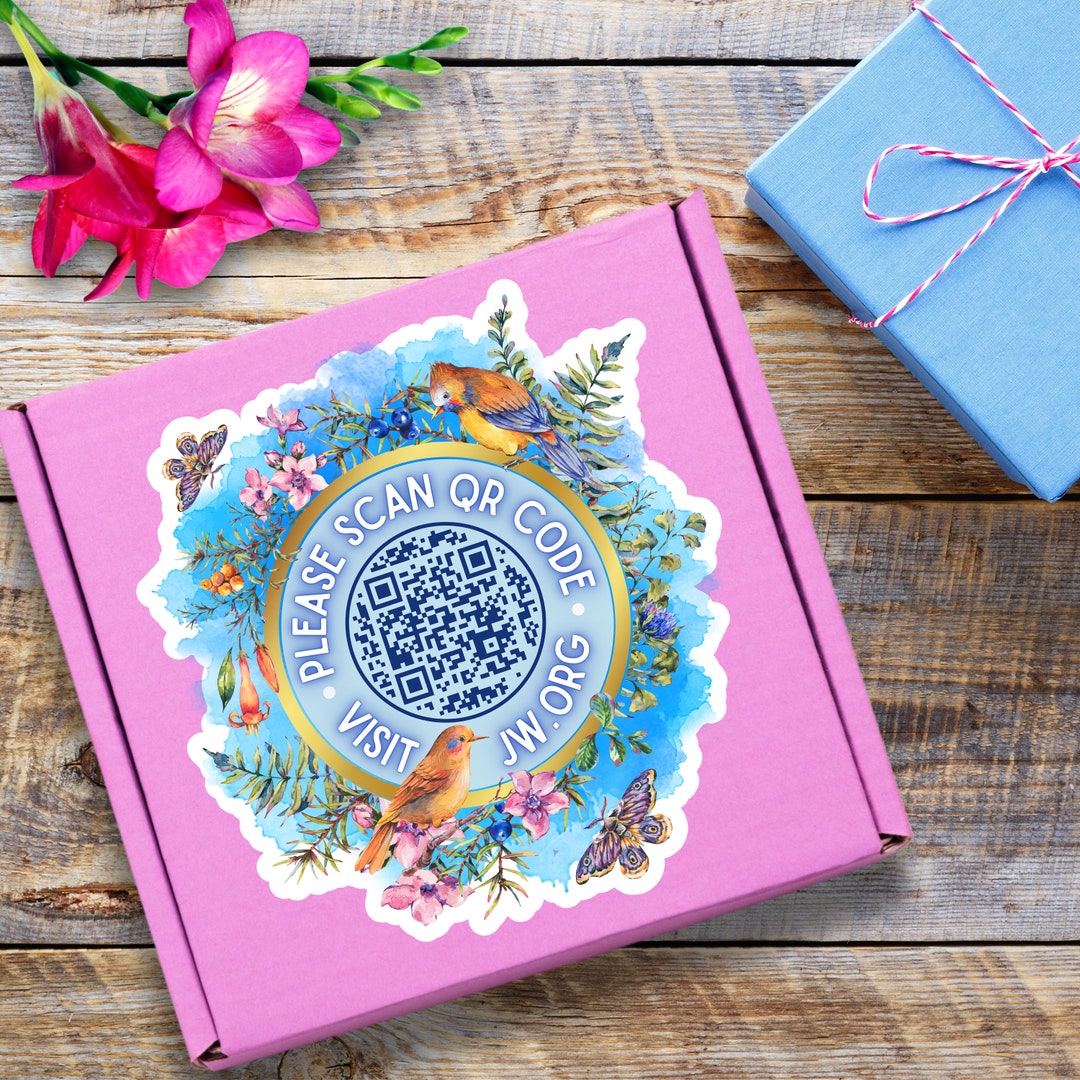 Visit JW.ORG Stickers With QR Code for Fast, Easy Website Search. Give ...