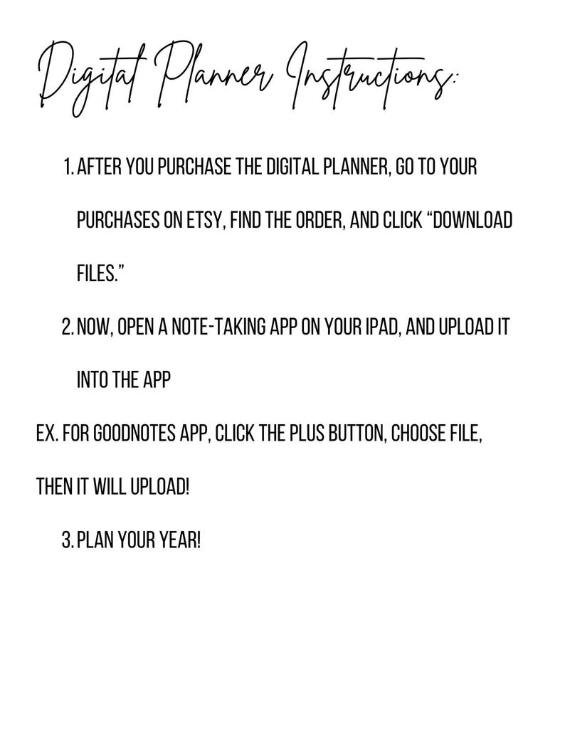 2026 IT GIRL Digital Planner - Monthly PDF Planner for Goodnotes iPad ...