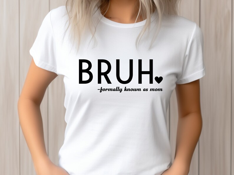 Bruh Formally Known as Mom SVG PNG File Funny Mom SVG Cricut Cut File ...