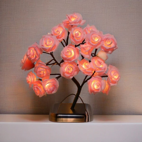 Rose Floor Lamp - Etsy