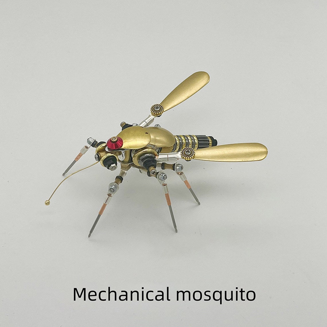 Mosquito Steampunk Insect Metal Model Kits Mechanical Crafts for Home ...