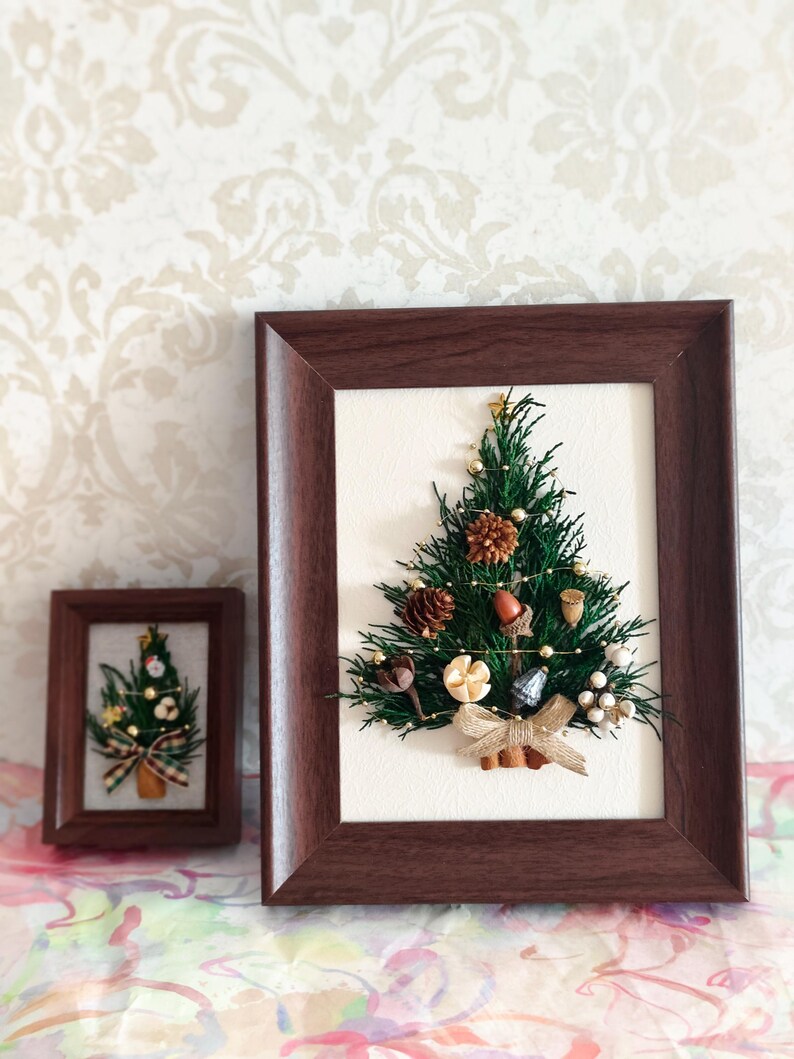 Handcrafted Twig Christmas Photo Frame: Rustic Holiday Wall Decor - Etsy