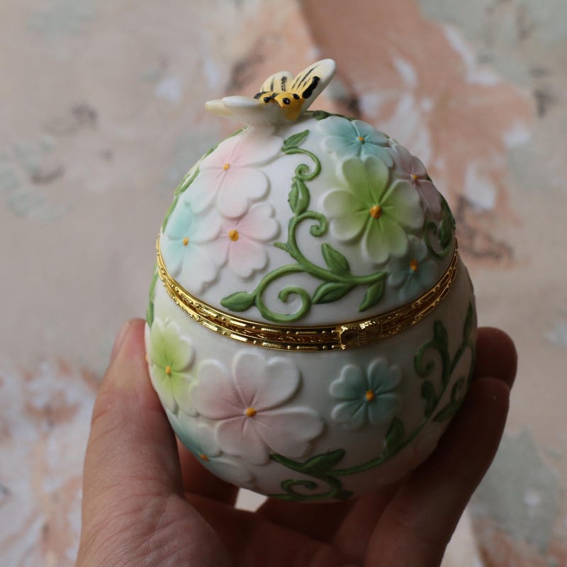 Ceramic Jewelry Box - Etsy