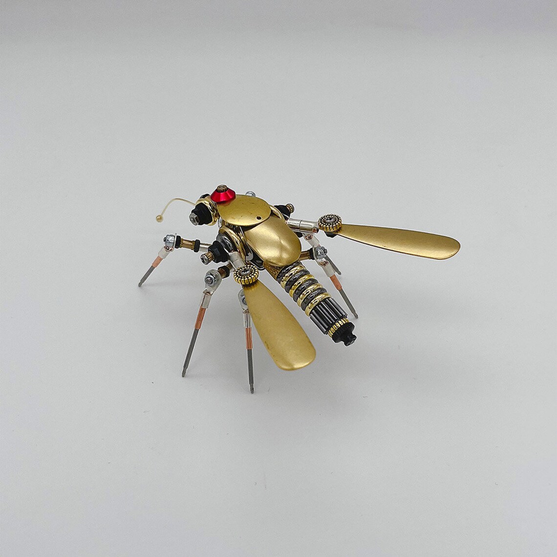 Mosquito Steampunk Insect Metal Model Kits Mechanical Crafts for Home ...