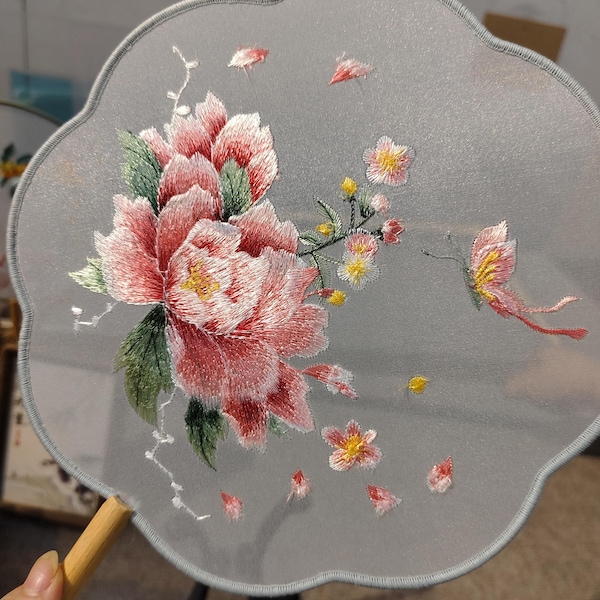 Silk Fan - Etsy