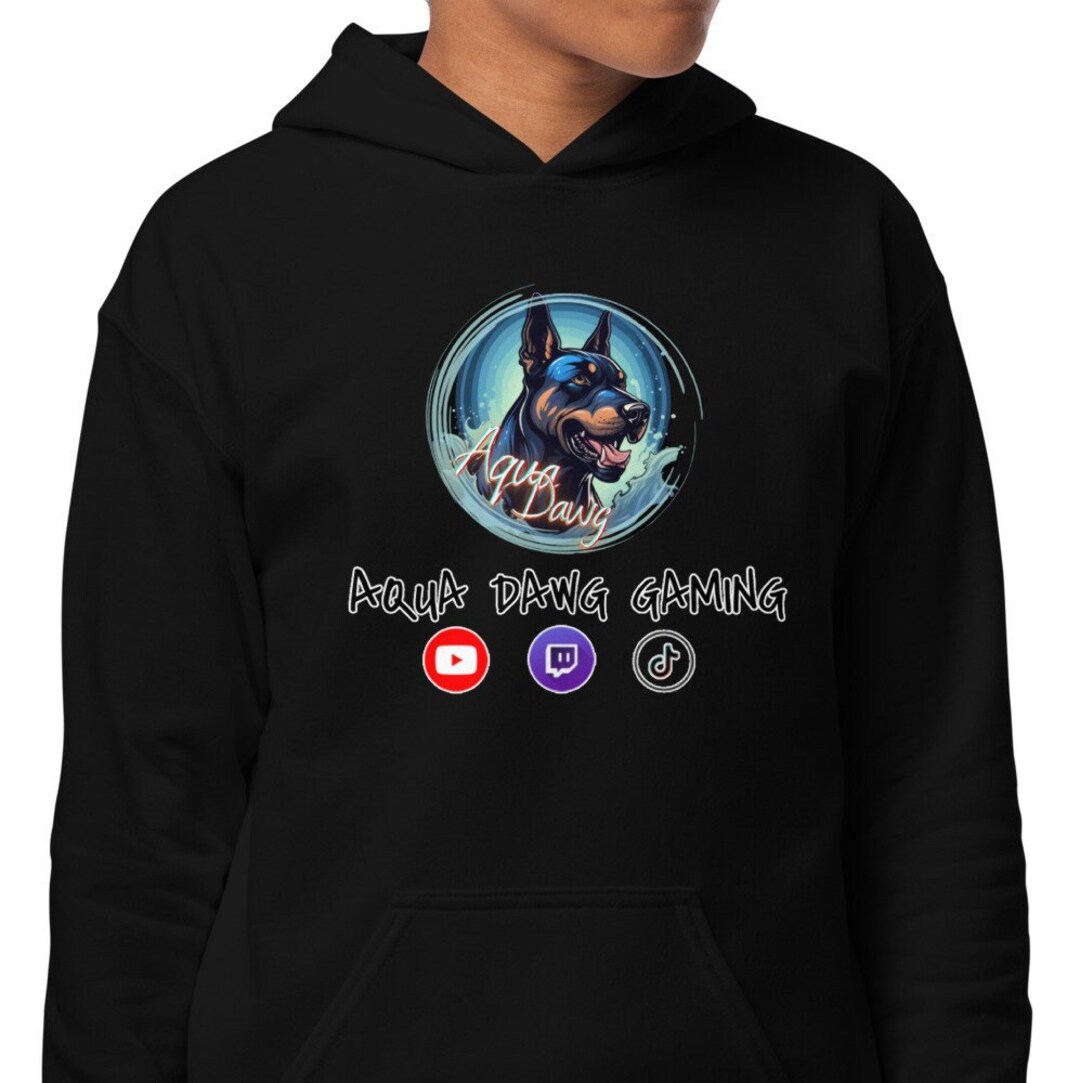 Aqua Dawg Gaming Youth Heavy Blend Hoodie, Gaming Merch, Gaming Hoodie ...