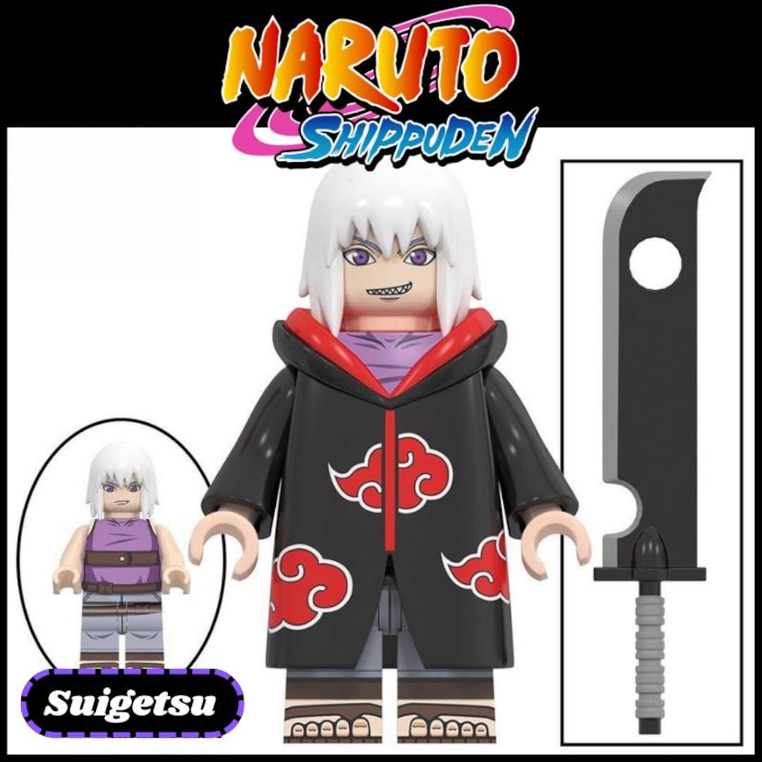 Suigetsu Custom Art Building Block Naruto Minifigures Akatsuki - Etsy