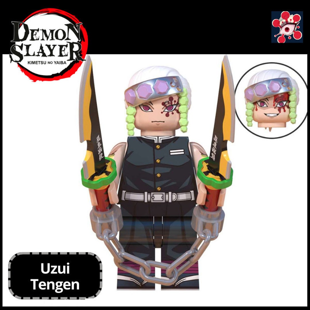 Uzui Tengen Custom Art Building Block Minifigures Demon Slayer Pillar ...