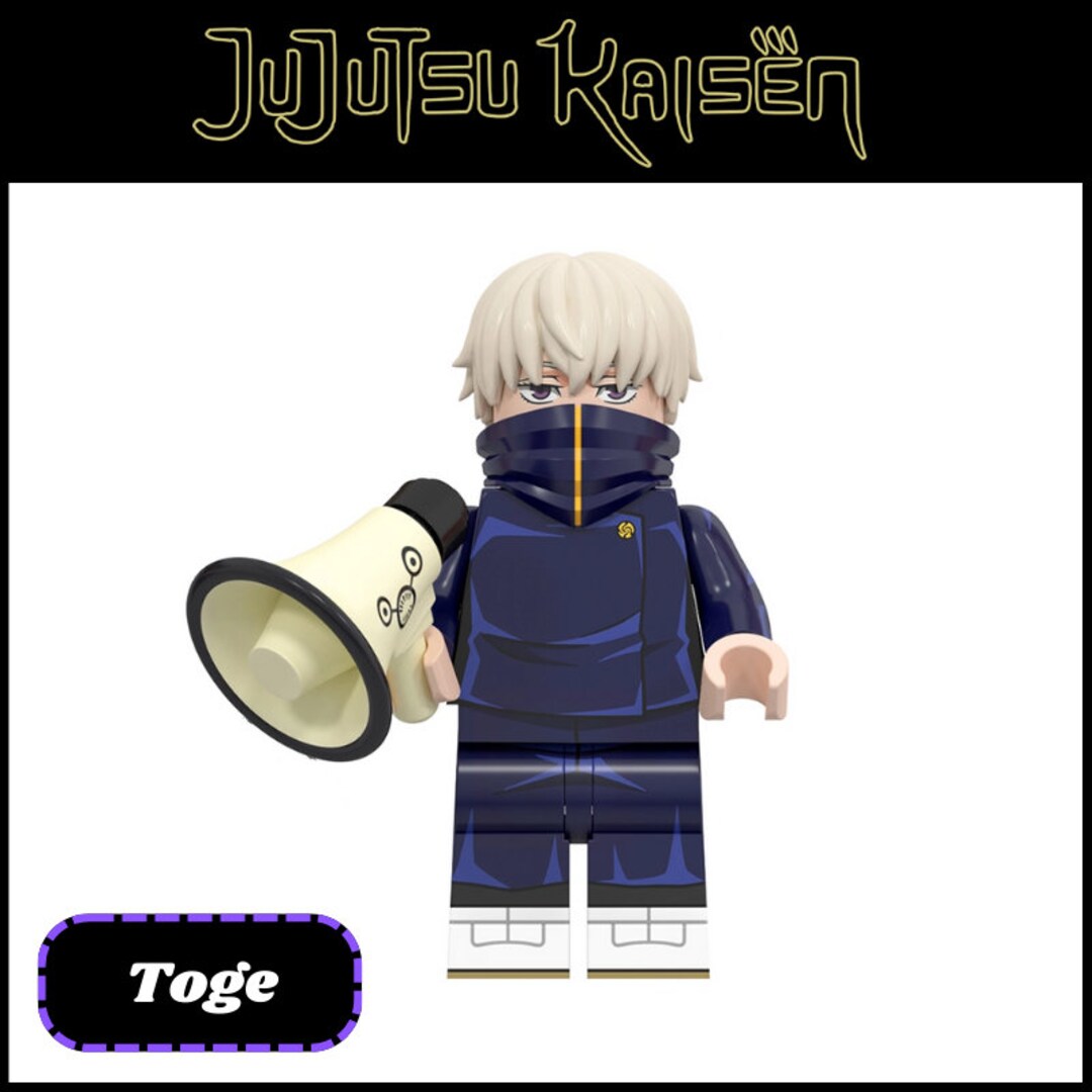 Inumaki Toga Custom Art Building Block Minifigures Jujutsu Kaisen - Etsy