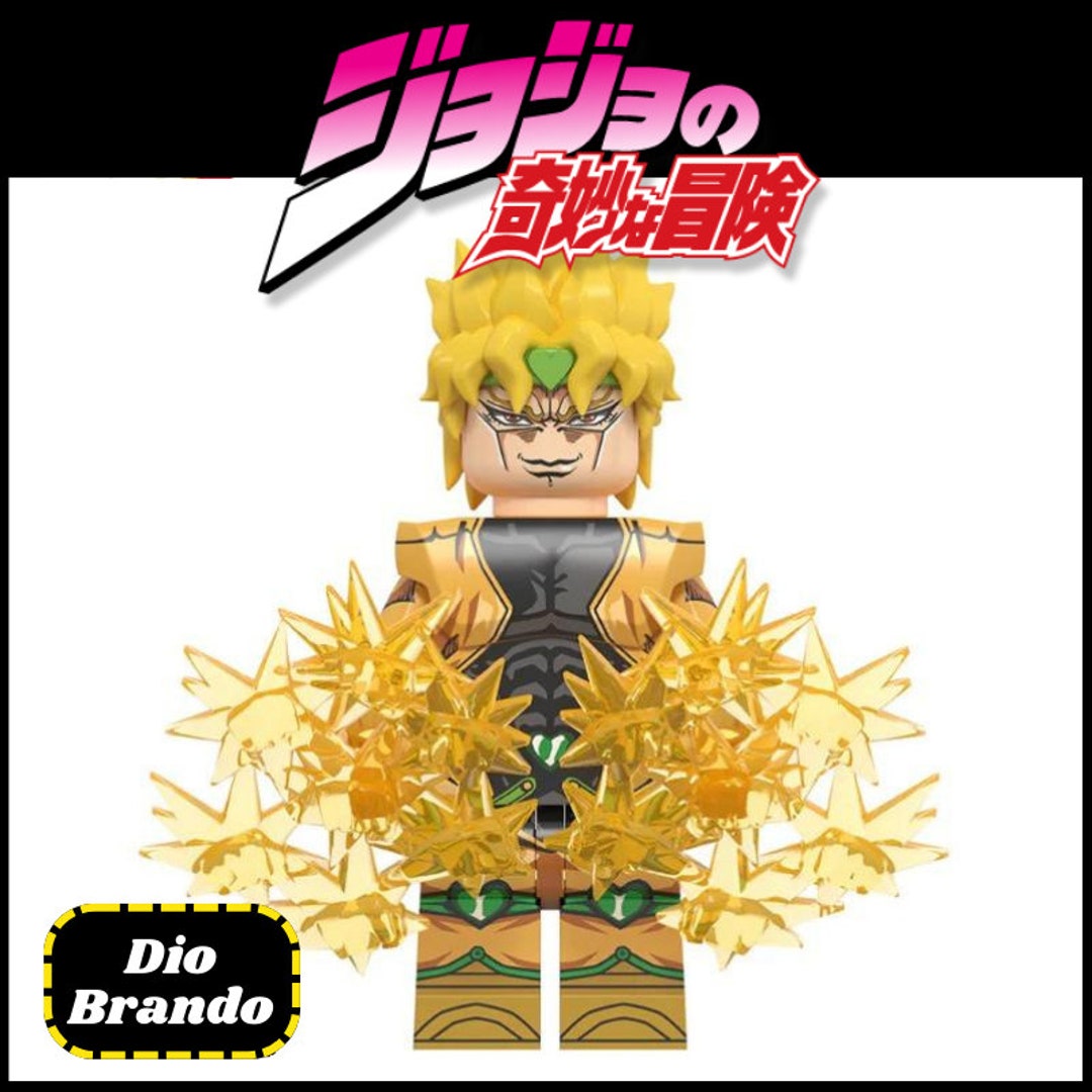 Dio Brando Custom Art Building Block Minifigurines Jojo's Bizarre ...