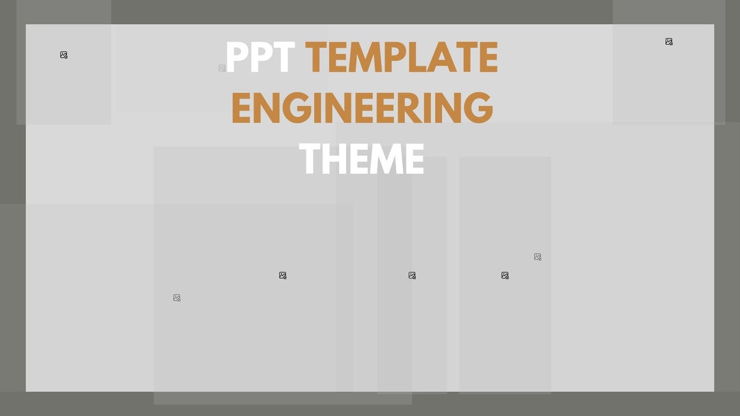 Engineering Powerpoint / Canva Template - Etsy