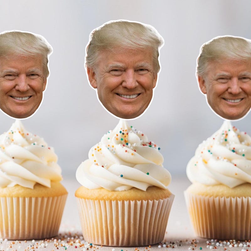 Trump Cake Topper - Etsy