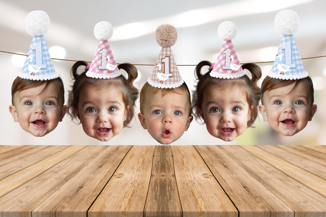 Custom Face Banner Goose Geese Photo Topper One Silly Goose Custom ...