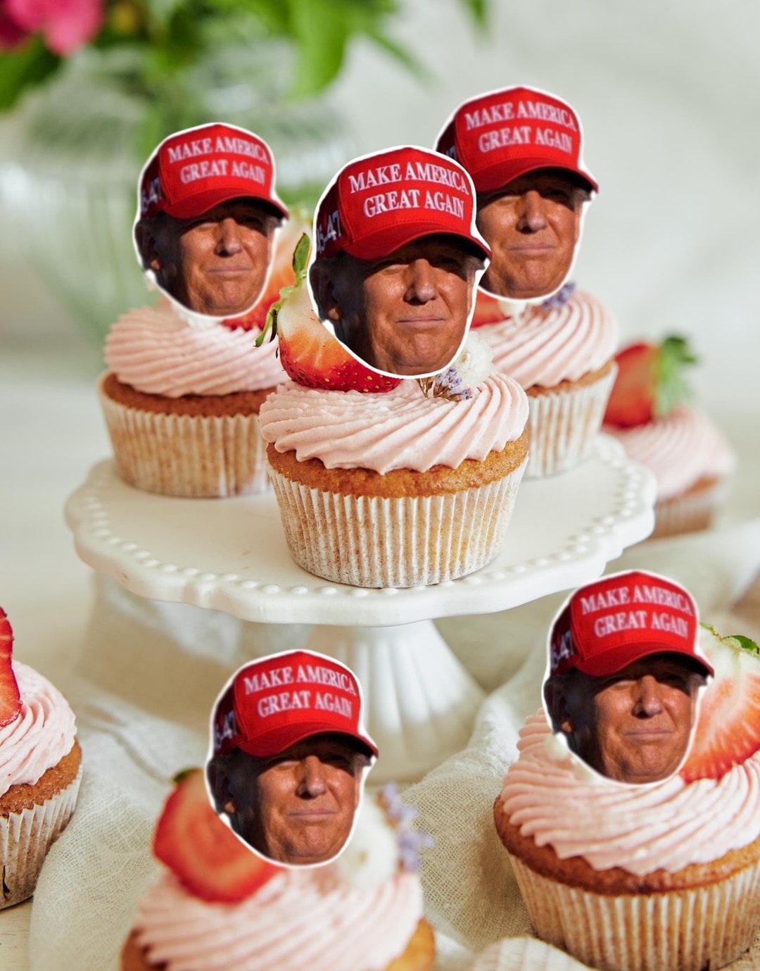 Toppers Donald Trump MAGA 2025 New Year Cake President Birthday Party ...
