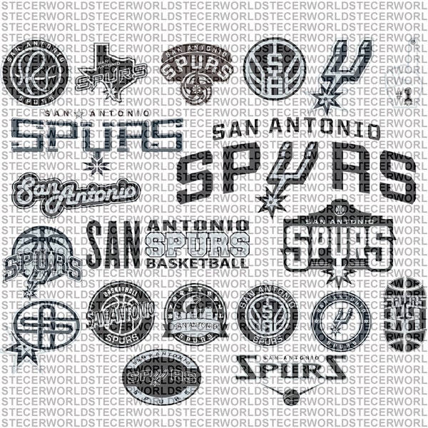 San Antonio Spurs Svg - Etsy