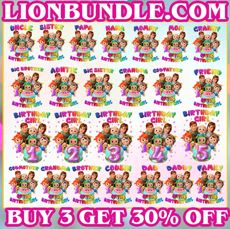 Coco Svg, Coco Melon Svg Bundle, SVG Bundle, SVG for Cricut, Files Svg ...