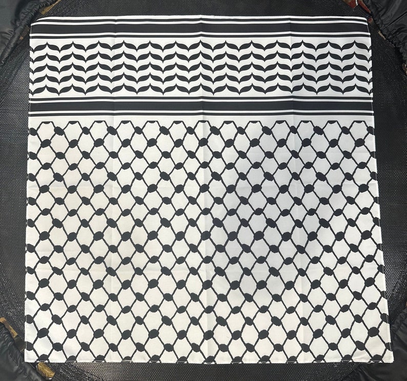 Palestinian Kufiyah Bandana - Etsy