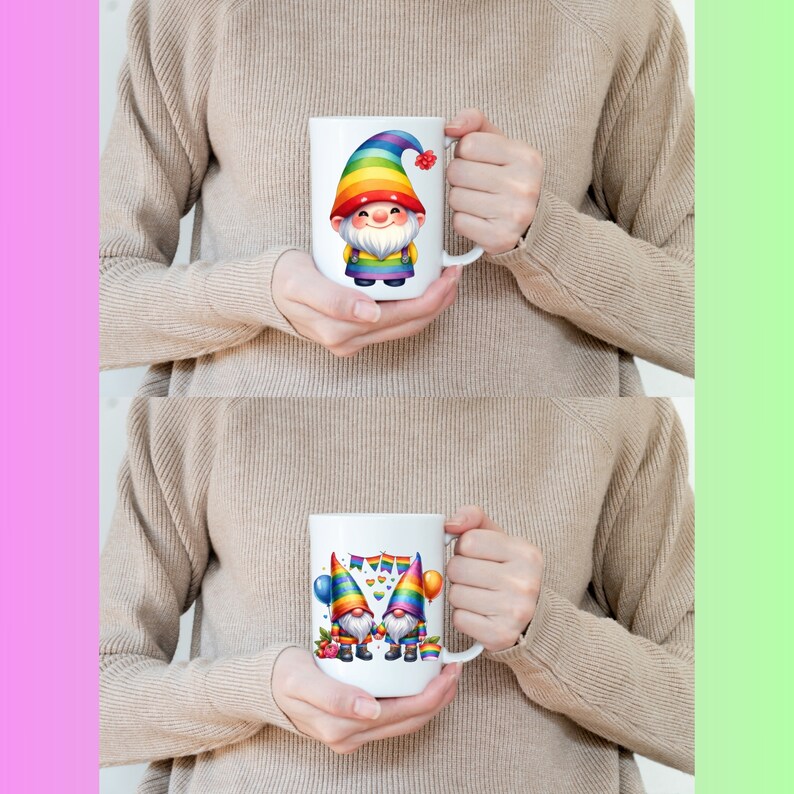 LGBT Gnome 120PNG Pride Month Gnome PNG, Pride Gnome Clipart, Diversity ...