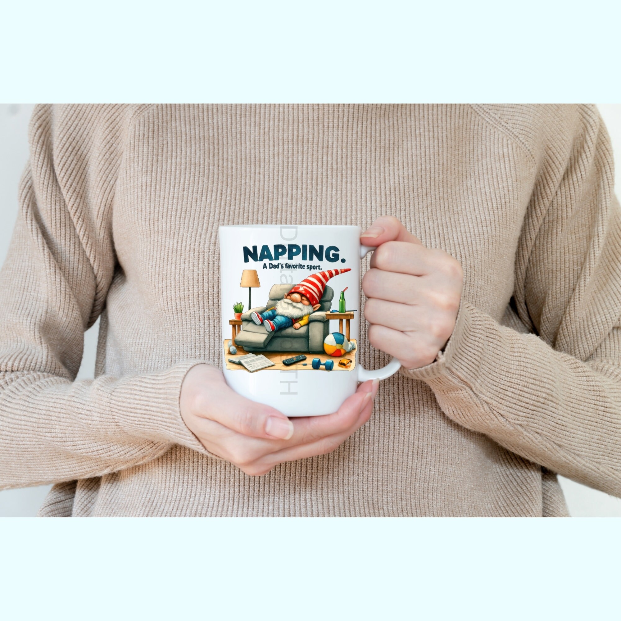 Watercolor Father's Day Gnomes110 PNG Clipart Bundle , Gnome Cute ...