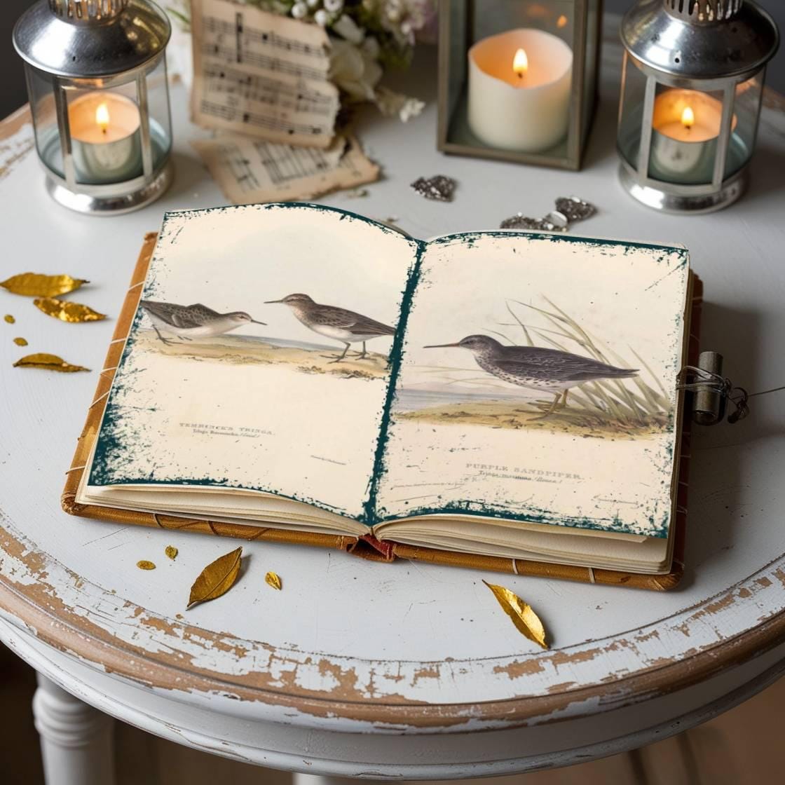 Vintage Bird Junk Journal Kit - Printable Digital Papers - Ornithology ...