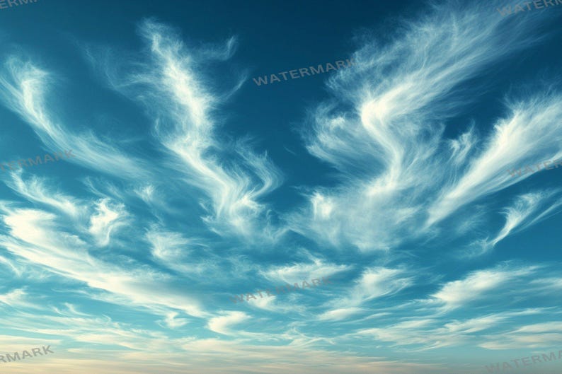 10 Clouds Backdrops, Sky Digital Backgrounds, Dreamy Scenes ...