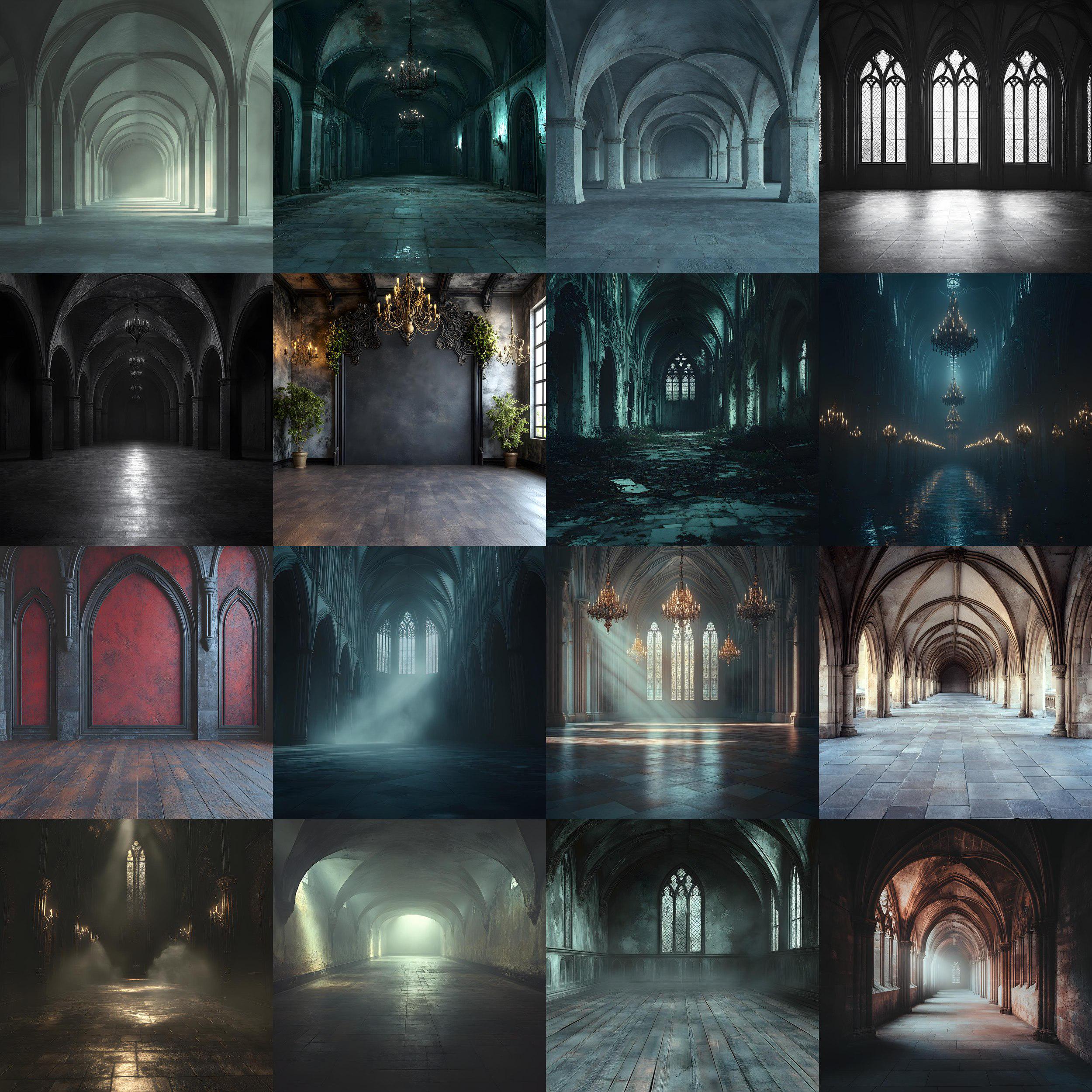 Gothic Backdrops, Castle Background, Dark Halloween Backdrop, Gothic ...