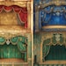 Baroque Theater Printable Papers – 25 Elegant 11" X 8.5" Designs With ...