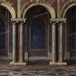 Regal Palace Photography Background Backdrop, Elegant Portrait ...