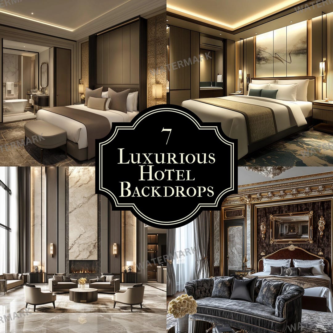 Luxurious Hotel Backdrops - Photography Backdrops for Portraits ...