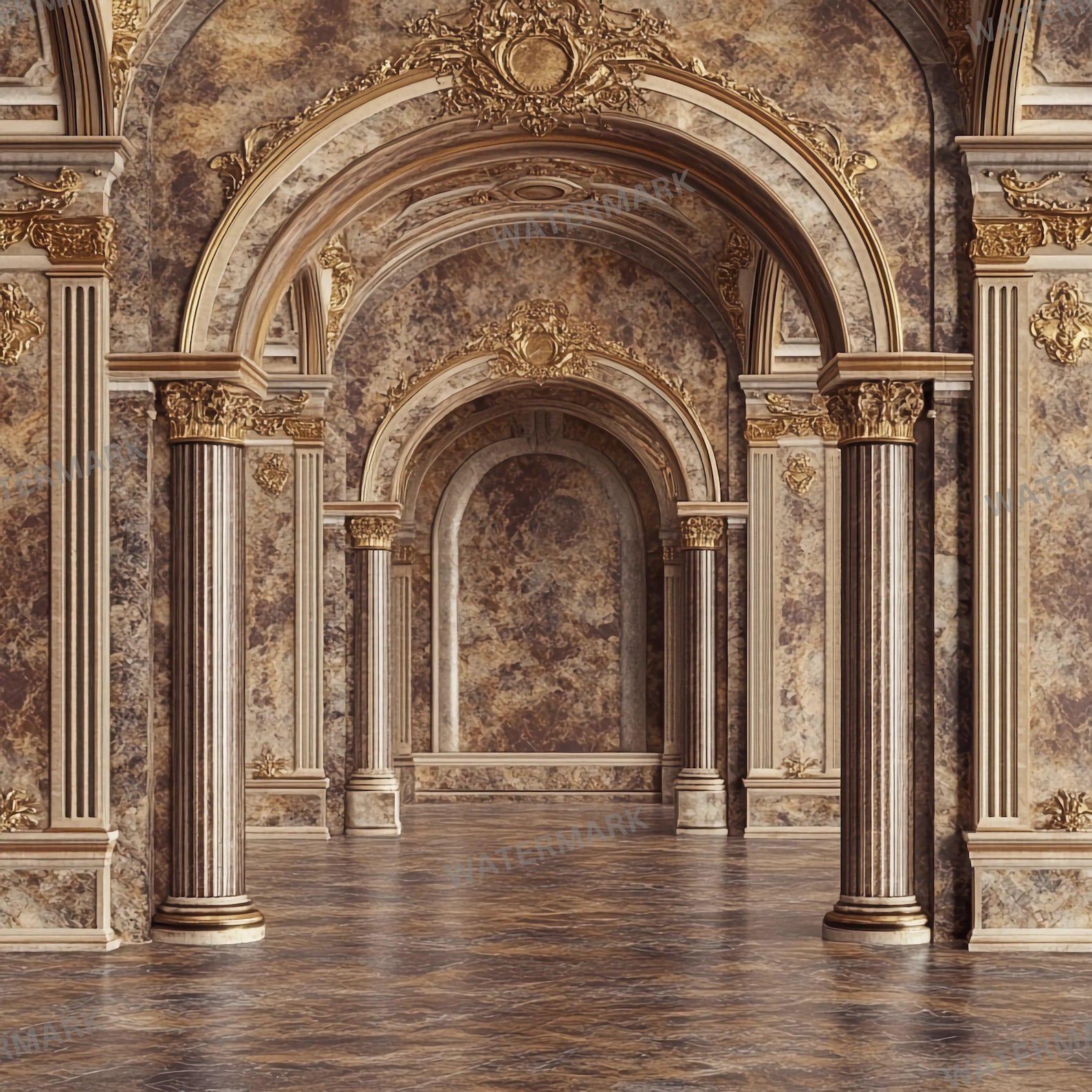 Regal Palace Photography Background Backdrop, Elegant Portrait ...