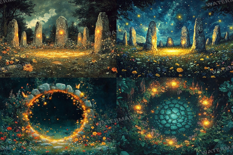 Fairy Forest Printable Papers – Enchanting Fairy Junk Journal Pages ...