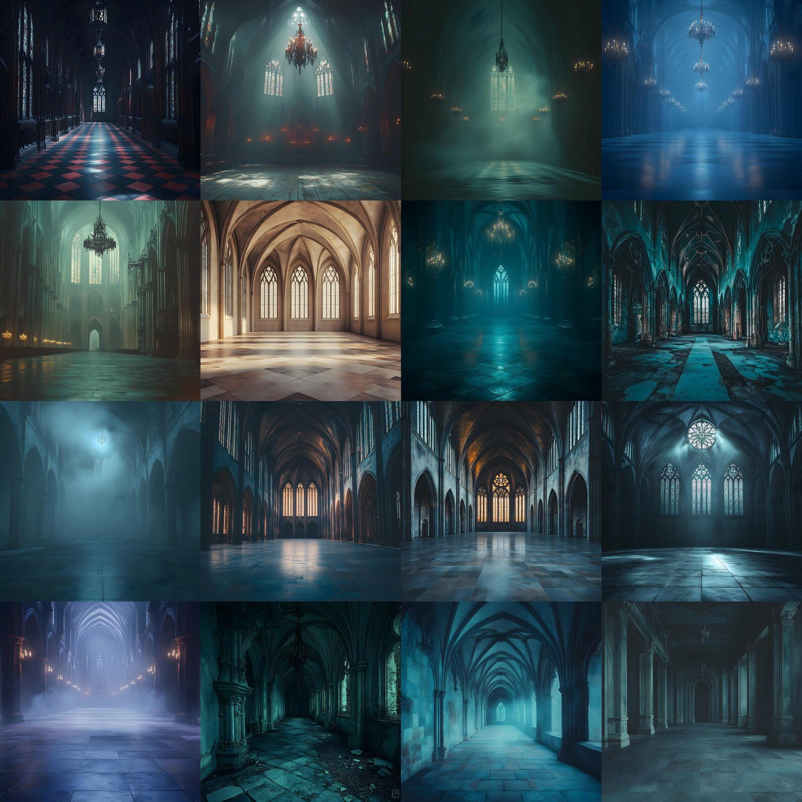 Gothic Backdrops, Castle Background, Dark Halloween Backdrop, Gothic ...