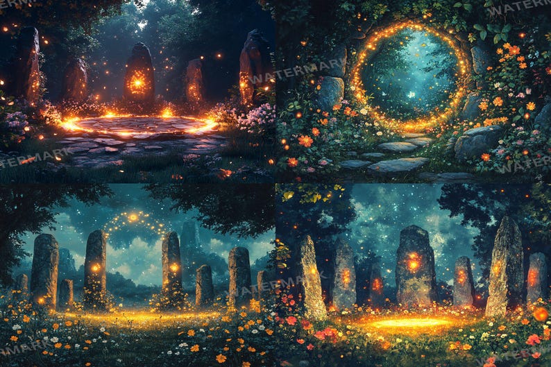 Fairy Forest Printable Papers – Enchanting Fairy Junk Journal Pages ...