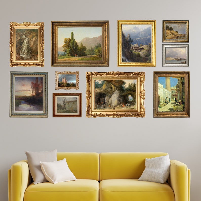 8000 Vintage Paintings and Wall Art High Resolution Famous Painting ...