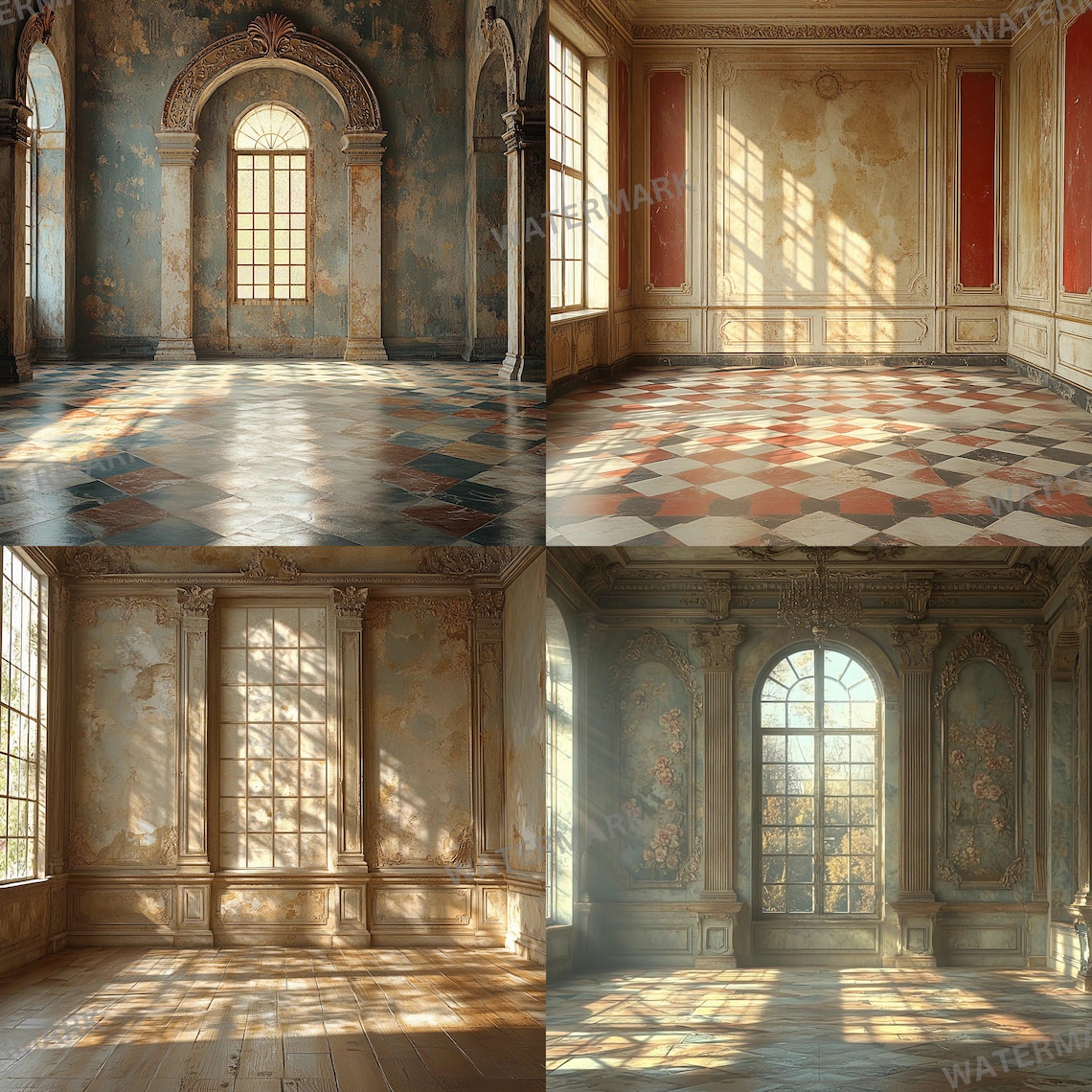 Old Master Background, Vintage Portrait Backdrop, Portrait Studio ...