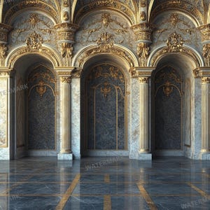 Regal Palace Photography Background Backdrop, Elegant Portrait ...