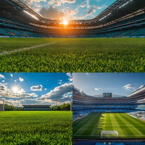 Soccer Stadium Photography Backdrop, Sports Game Background, for ...