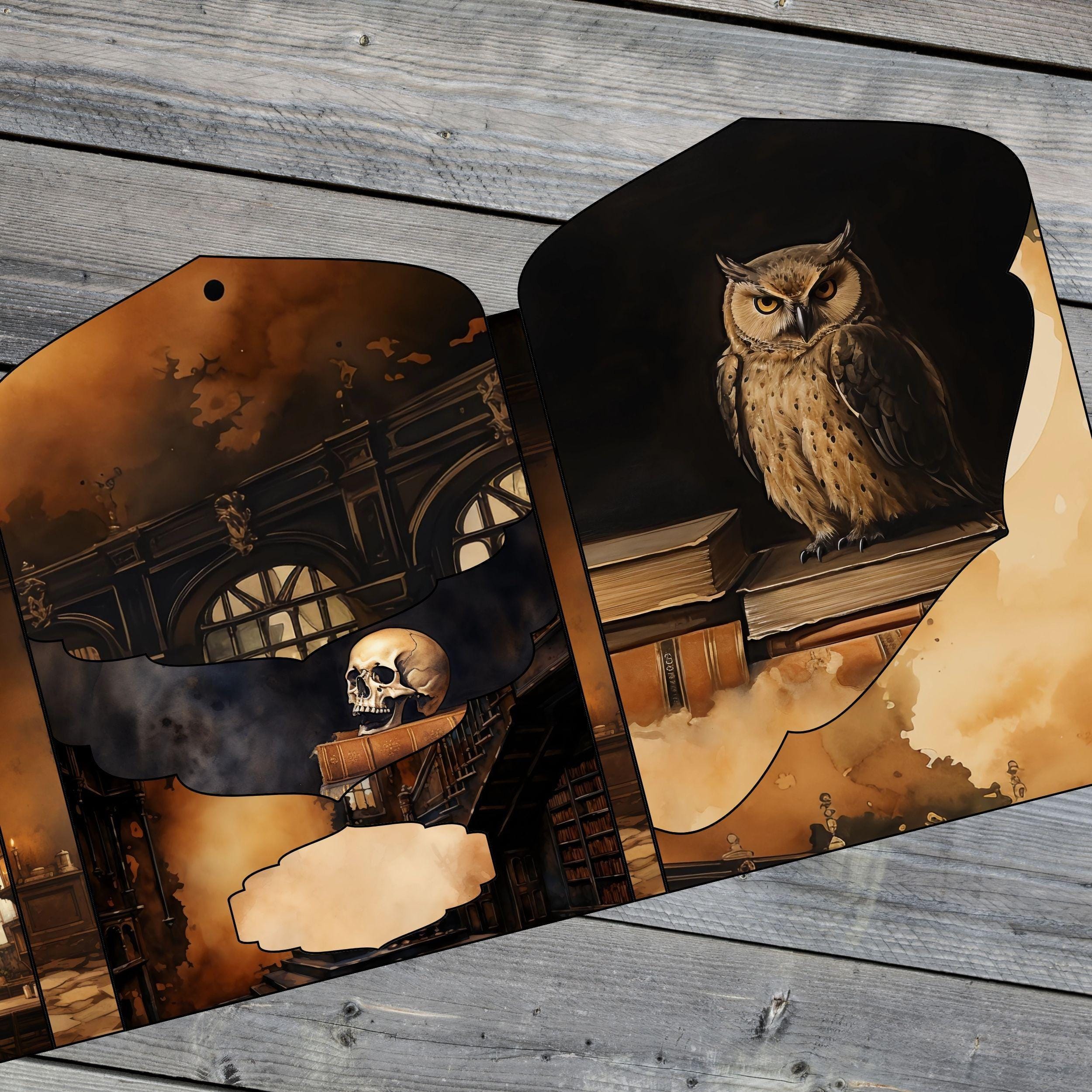 Printable Folio Kit Template - Blank DIY Junk Journal Template ...