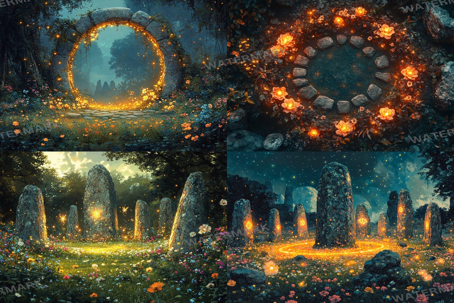 Fairy Forest Printable Papers – Enchanting Fairy Junk Journal Pages ...