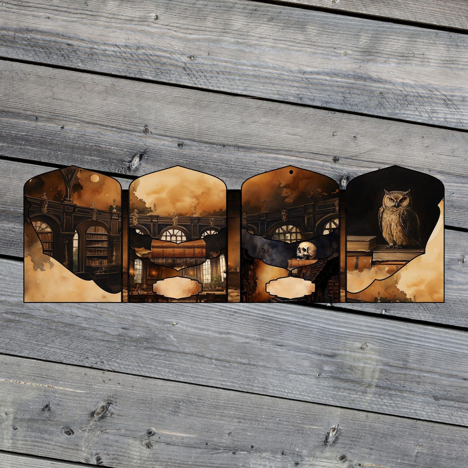 Printable Folio Kit Template - Blank DIY Junk Journal Template ...