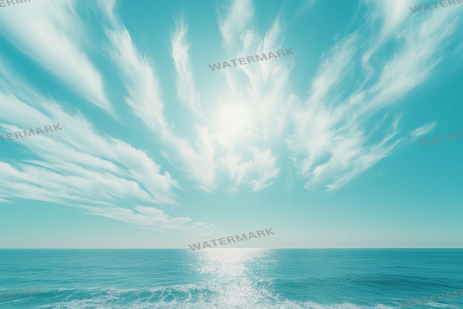 10 Clouds Backdrops, Sky Digital Backgrounds, Dreamy Scenes ...