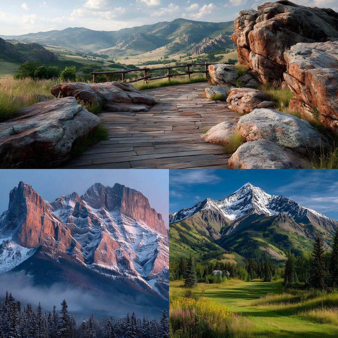 Mountain Photography Backdrop Digital Backgrounds for Photographers ...