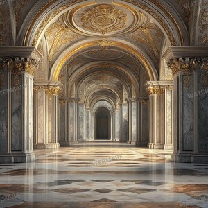 Regal Palace Photography Background Backdrop, Elegant Portrait ...
