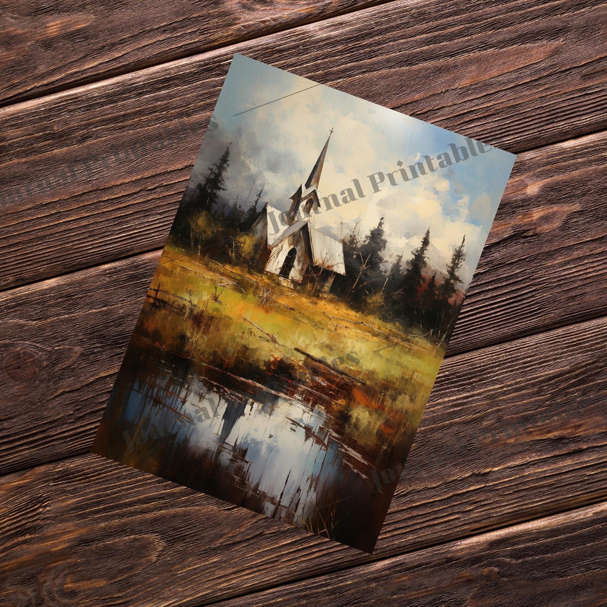 The Church Junk Journal Papers Vintage Church Ephemera Digital Chapel ...