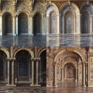 Regal Palace Photography Background Backdrop, Elegant Portrait ...